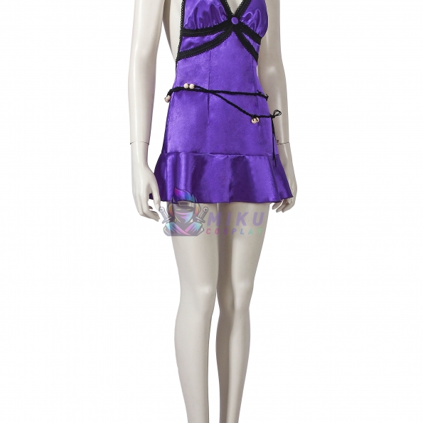 Final Fantasy VII Remake Tifa Purple Cosplay Costumes | MIKU Cosplay