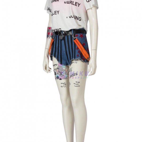 Harley Quinn Costumes Birds of Prey Cosplay | MIKU Cosplay