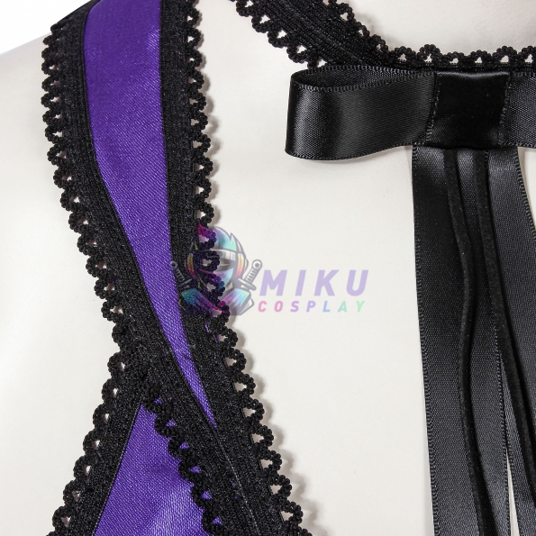 Final Fantasy VII Remake Tifa Purple Cosplay Costumes | MIKU Cosplay