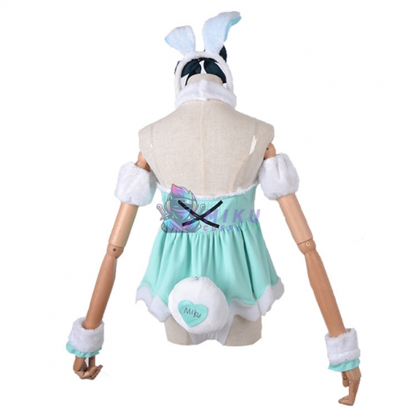 Vocaloid Hatsune Miku White Bunny Cosplay Costumes | MIKU Cosplay