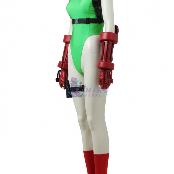 Game Cosplay Costumes Street Fighter 5 Jamie White Suit | MIKU Cosplay